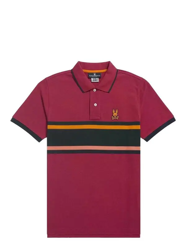 Psycho Bunny Corby Polo Shirt - Red