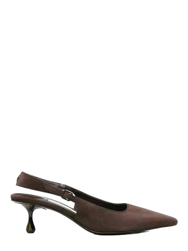 JIMMY CHOO 50mm Amel Slingback Pumps - Brown