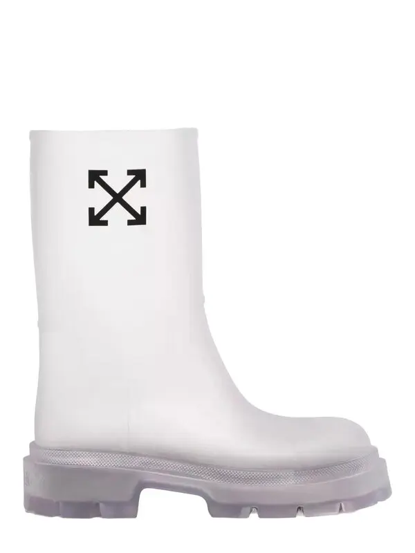 Off-White Reboot Arrow Boots - White