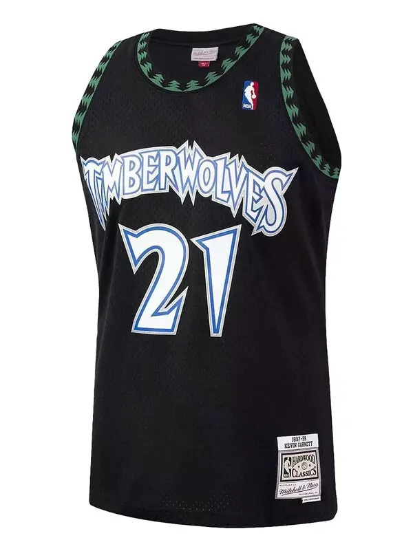 Mitchell & Ness X Nba Swingman Minnesota Timberwolves Kevin Garnett Tank Top - Black