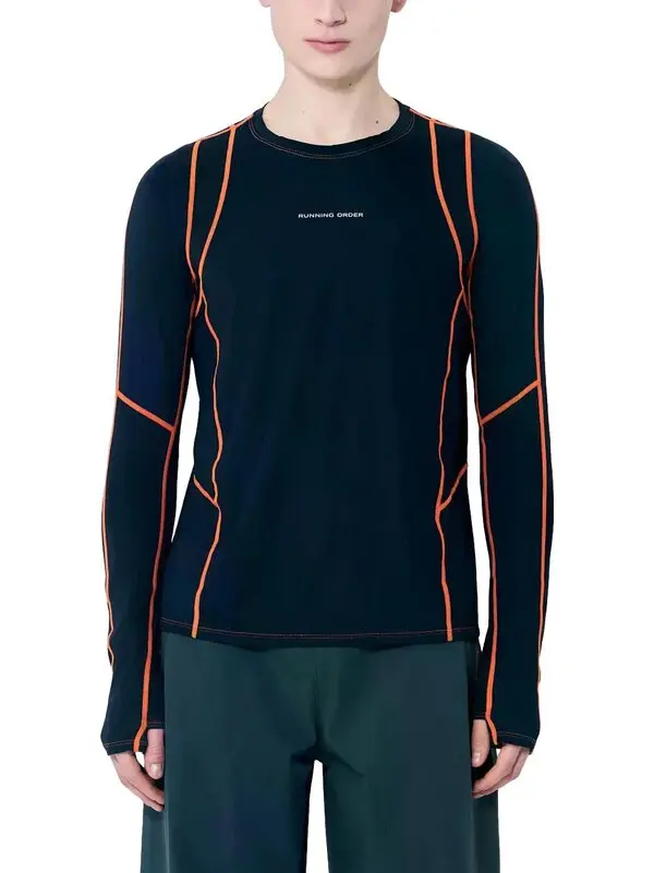 RUNNING ORDER Slater T-shirt - Black