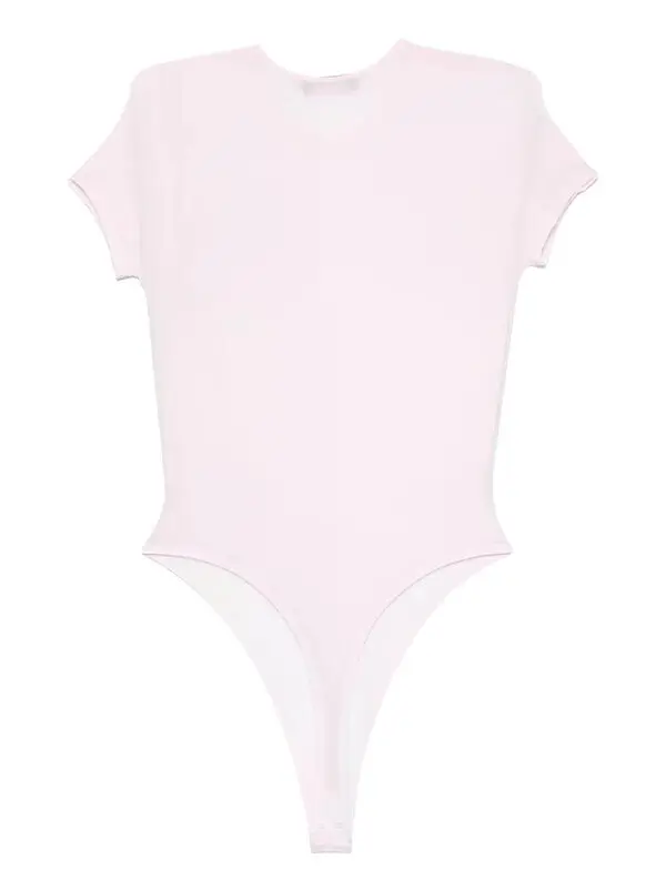 Wardrobe.NYC Jersey Bodysuit - Pink
