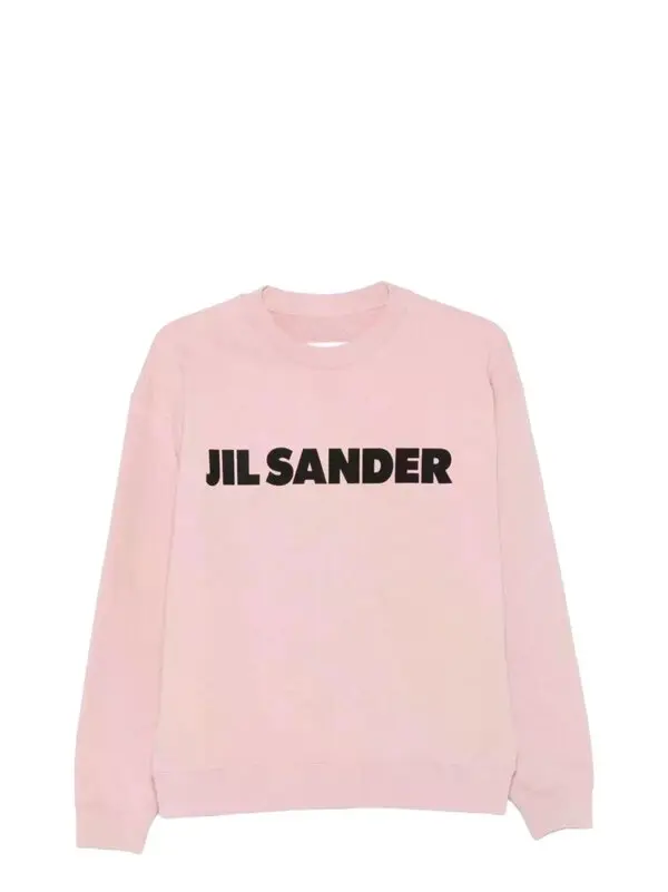 JIL SANDER Logo-print Sweatshirt - Pink