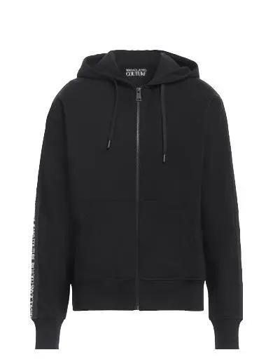 Versace Sweatshirt In Cotton And Elastane - Black