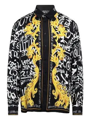 Versace Shirt Size Viscose - Black