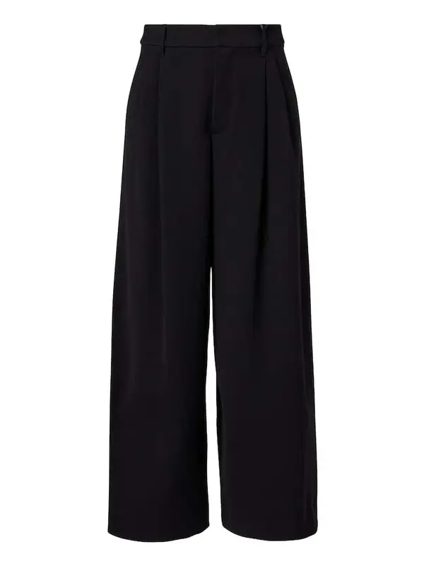 Max Mara Daniel Wide-leg Pants - Black