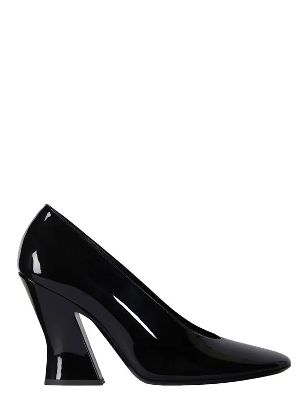 Givenchy Sculpted Patent Leather Pumps - Black