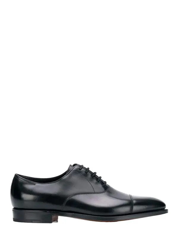 John Lobb City Ii High-shine Oxford Shoes - Black