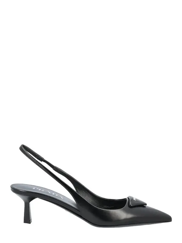 Prada Slingback Pumps - Black