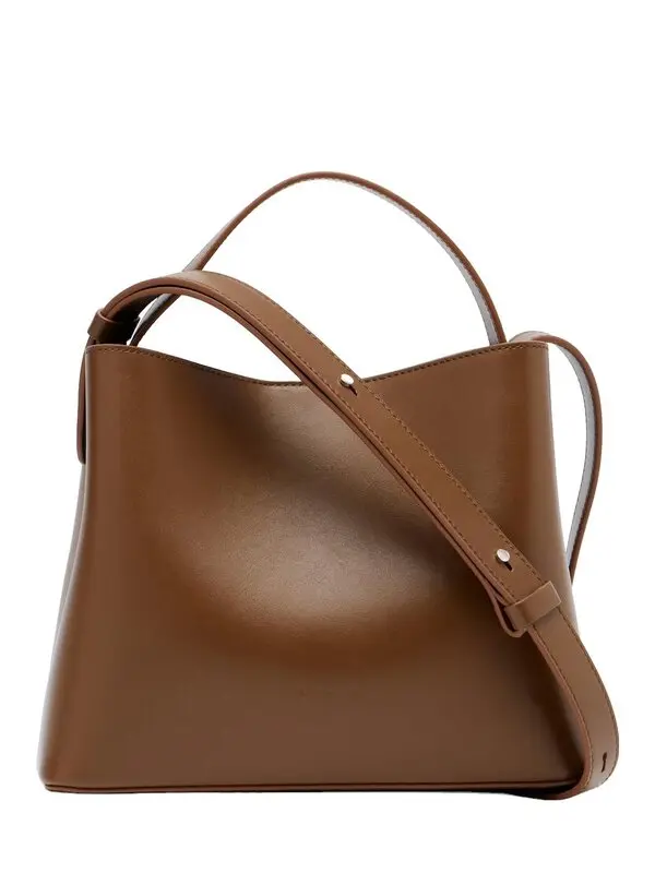 AESTHER EKME Original Sac Mini Leather Tote - Brown