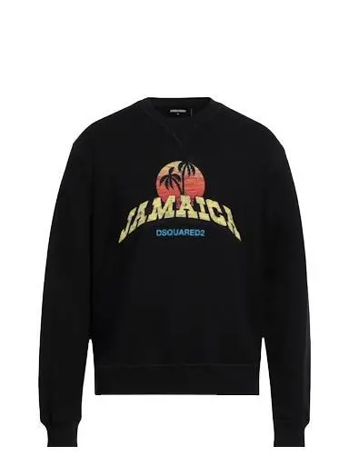 Dsquared2 Cool Fit Bob Marley Logo Hoodie - Black