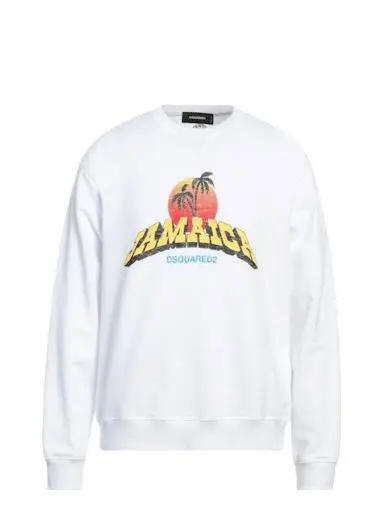 Dsquared2 Jamaica Graphic Sweatshirt - White