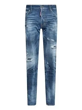 Dsquared2 Cool Guy Ripped Jeans - Blue