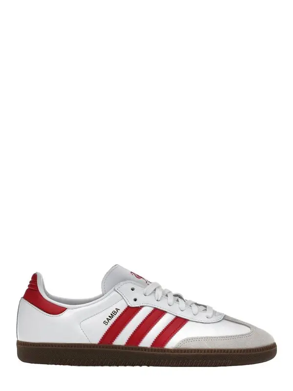 Adidas Samba Liverpool Fc Sneakers - Footwear White/strawberry Red/gum 5