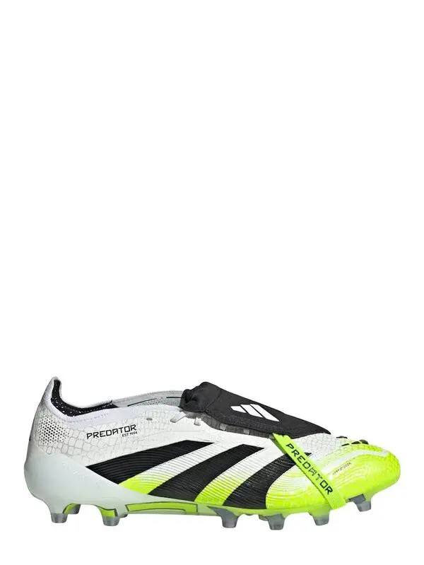 Adidas Predator Elite Foldover Tongue Ag Radiant Blaze Pack - Cloud White/core Black/lucid Lemon