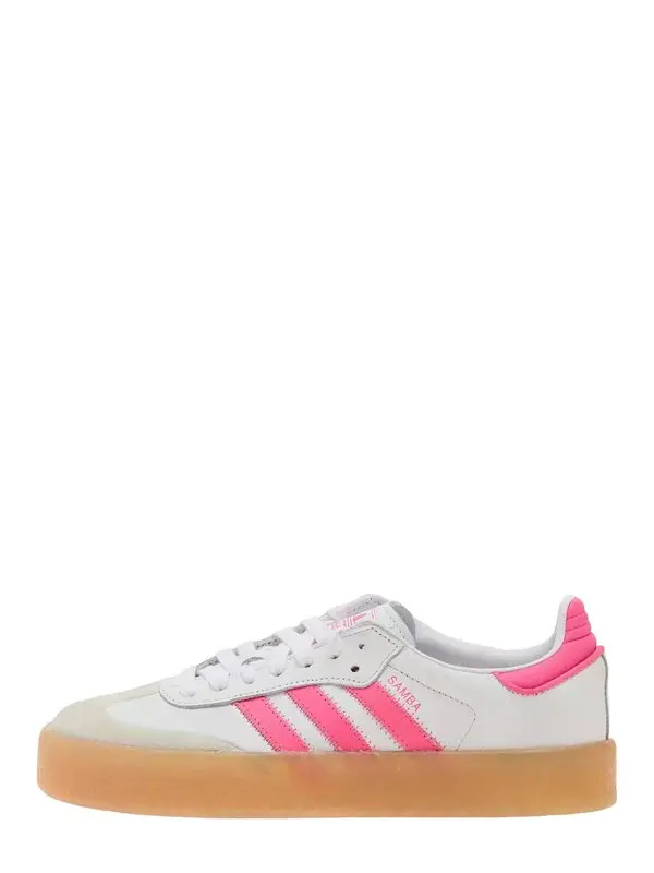Adidas Sambae 3-stripe Sneakers - White