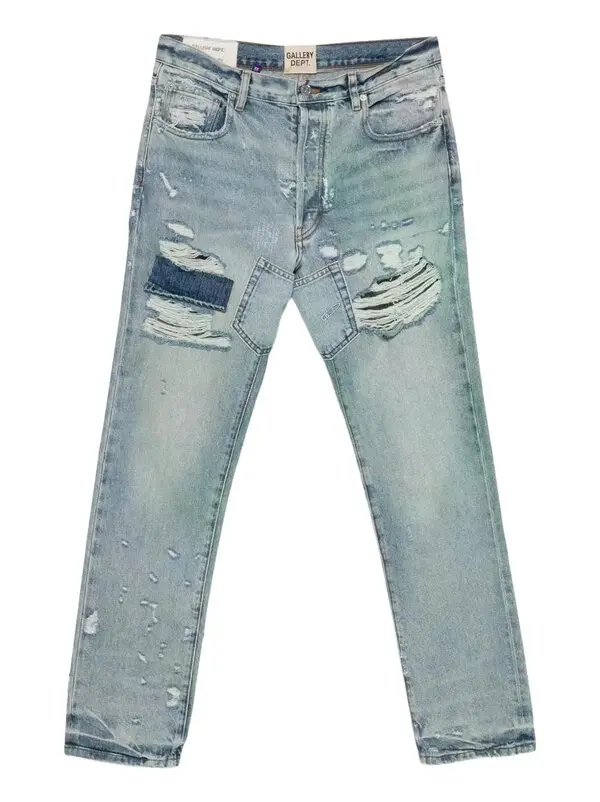 GALLERY DEPT. Bowery 5001 Straight-leg Jeans - Blue