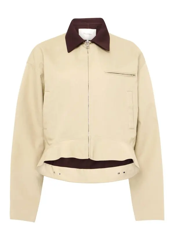 JW Anderson Cotton Workwear Jacket - Neutral