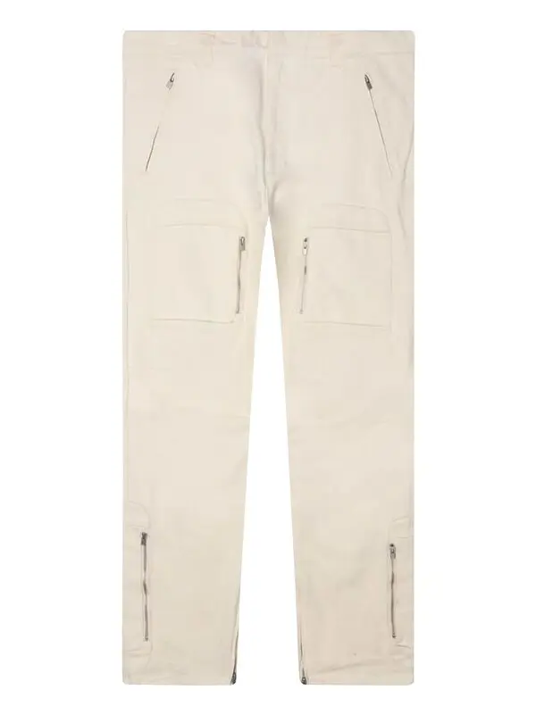 PLEASURES Dive Parachute Pants - White