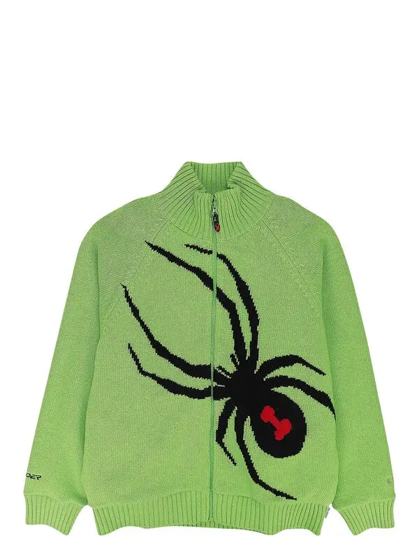 Supreme Windstopper Zip Up Sweater - Green