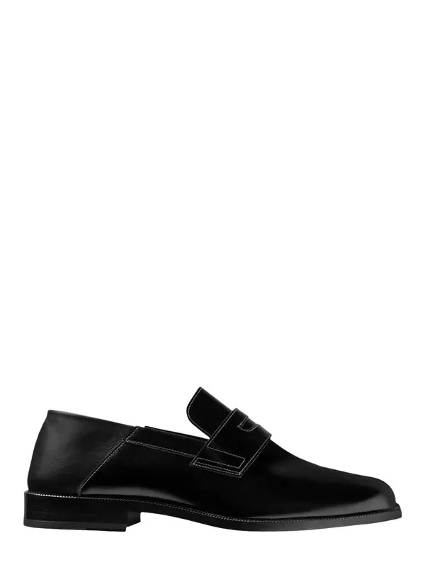 MAISON MARGIELA Tabi Penny Loafers - Black