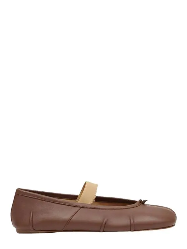 MAISON MARGIELA Tabi Ballerina Flat - Brown