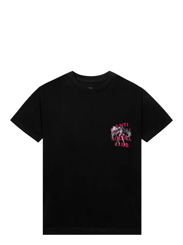 ANTI SOCIAL SOCIAL CLUB X Goodsmile Racing Virtual Echo Tee - Black