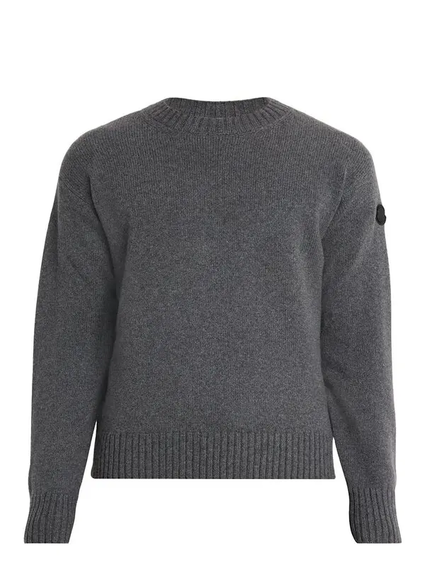 Moncler Wool And Cashmere Crewneck Sweater - Nine Iron