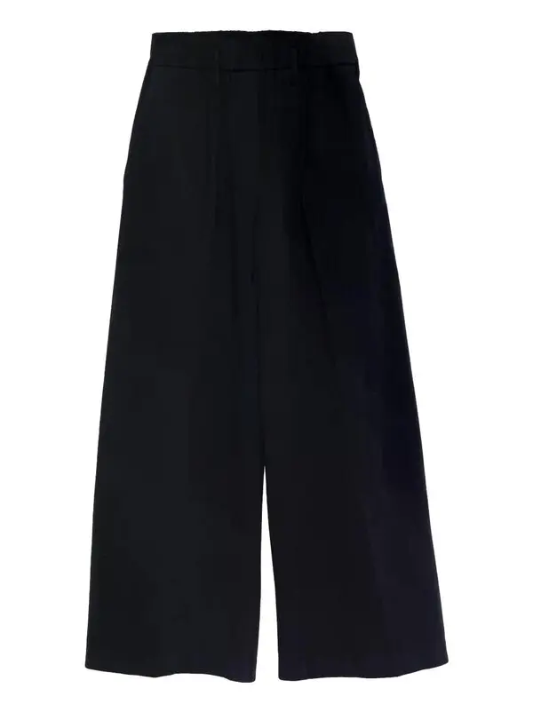 FORTE_FORTE Cotton Trousers - Blue