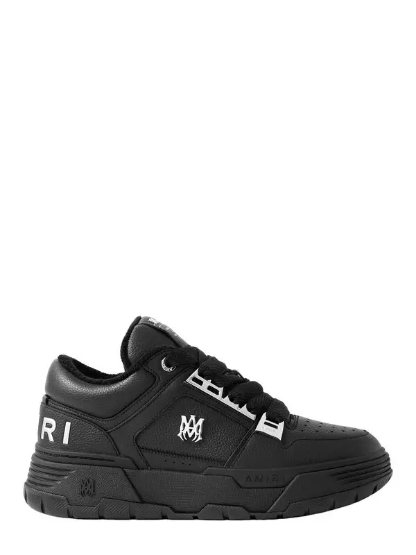 Amiri Ma-1 Embellished Leather Sneakers - Black
