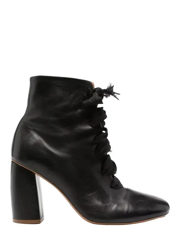 FORTE_FORTE 90mm Lace-up Boots - Black