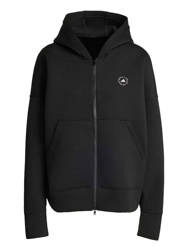 Stella McCartney Logo Scuba Hoodie - Black