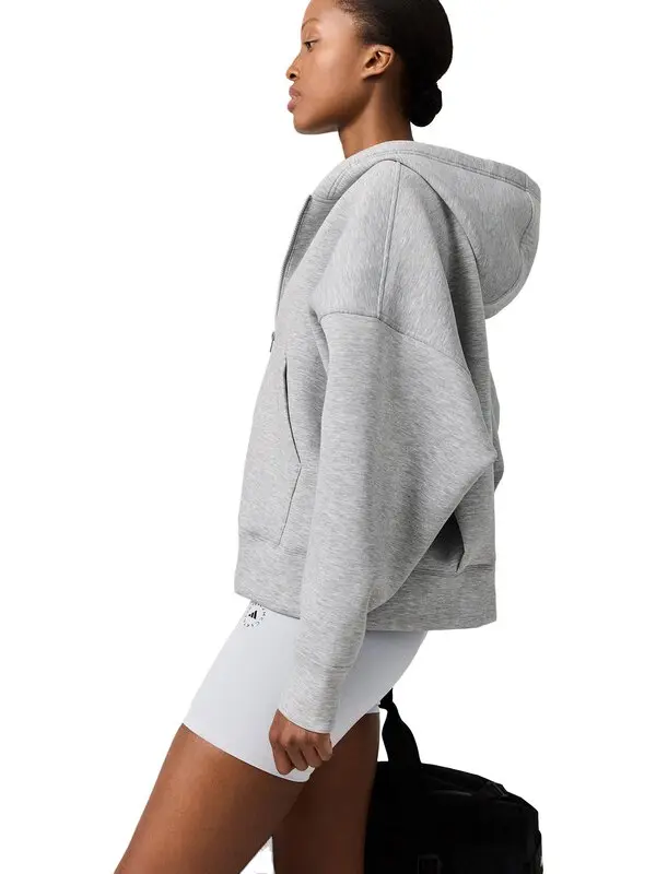 Stella McCartney Logo Scuba Hoodie - Gray