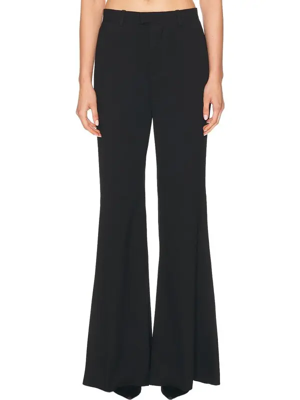 Balenciaga Flared Pant - Black