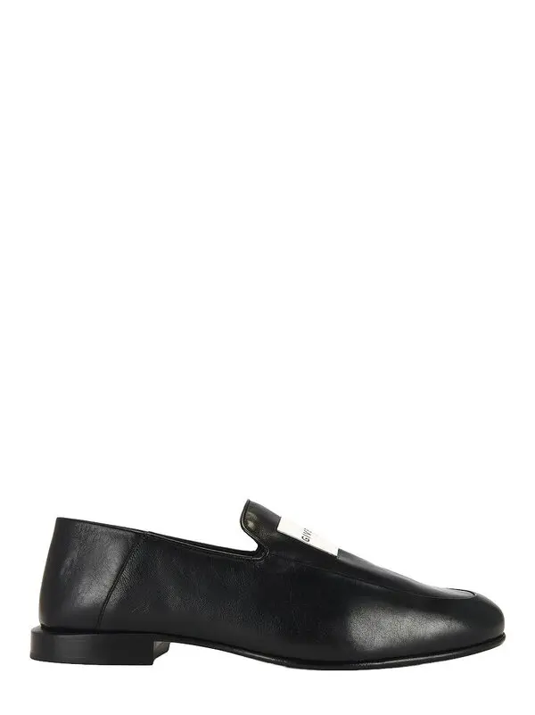 Givenchy Label Loafer - Black