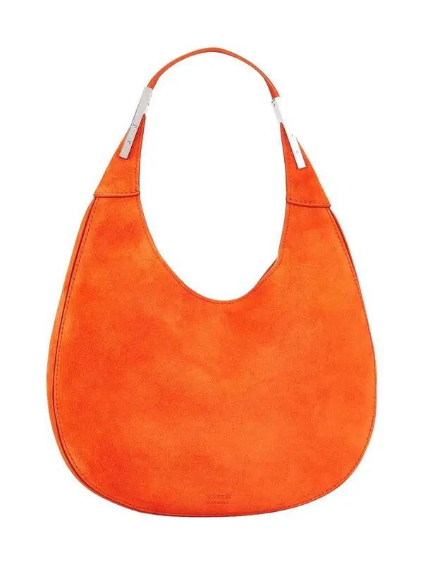 Savette Small Florence Hobo Bag - Tangerine