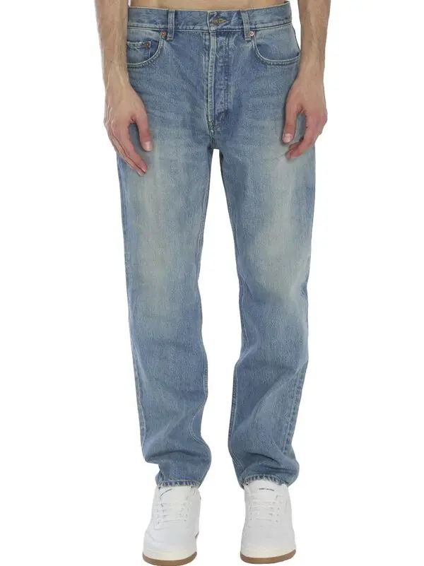Saint Laurent Mick Jeans - Blue