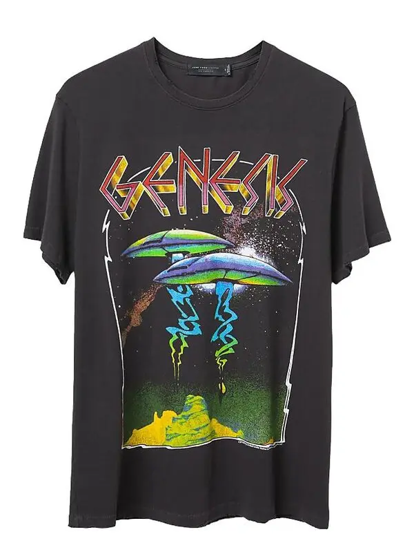 Junk Food Clothing Genesis Ufo Vintage Tee - Vintage Black