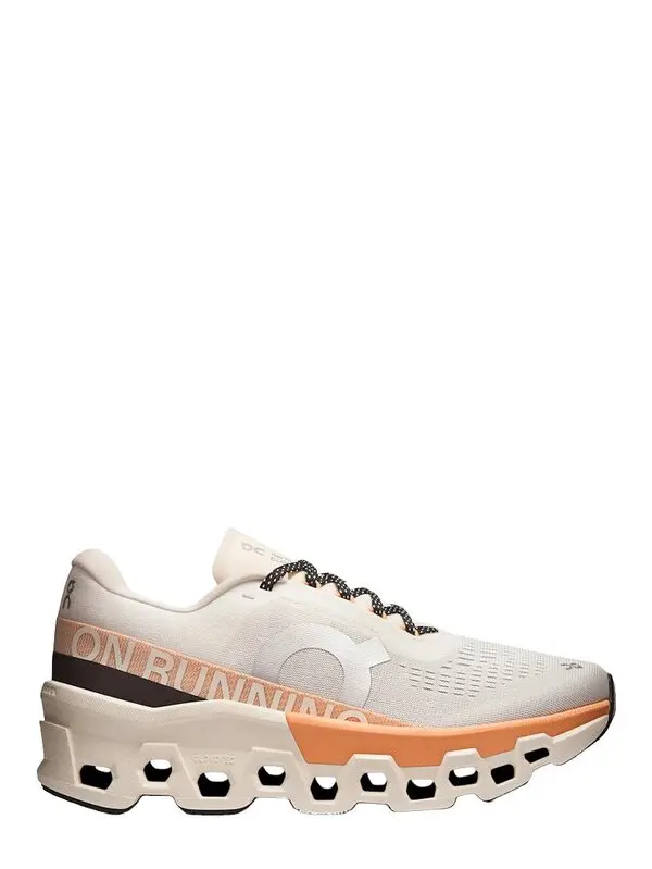 On Running Cloudmonster 2 Sneakers - Ivory/tangerine