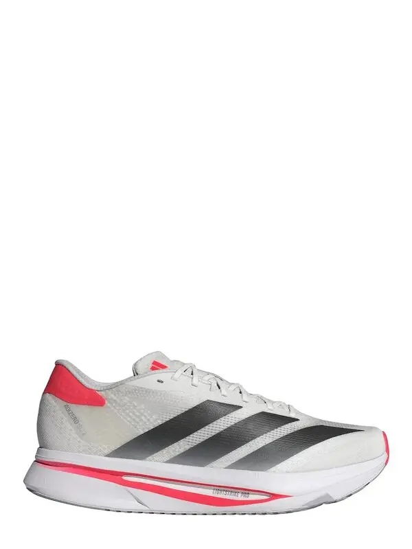 Adidas Adizero Sl2 Athletic Sneakers - Cloud White/core Black/lucid Red
