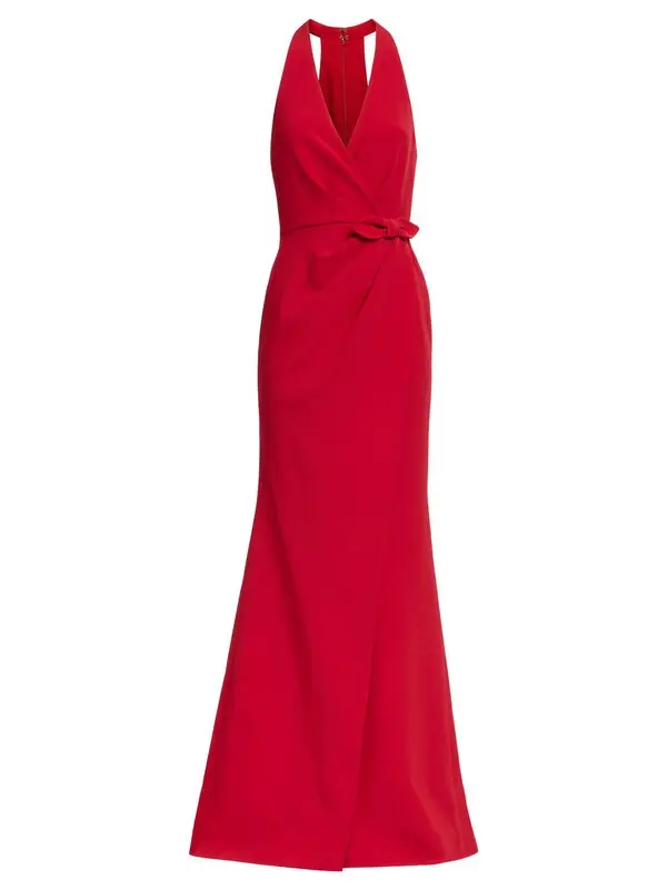 Elie Saab Cady Maxi Gown - Red