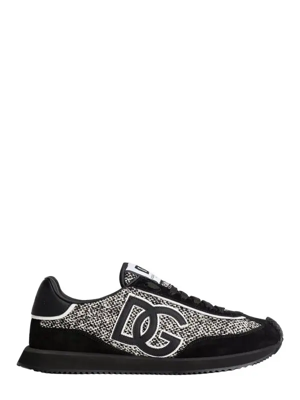 Dolce & Gabbana Dg Cushion Calfskin Sneakers - Multicolor