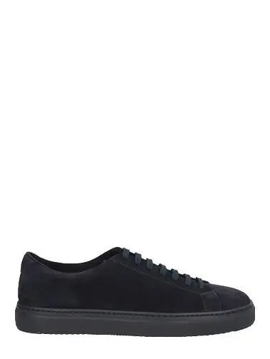 DOUCAL'S Low-top Leather Sneakers - Blue