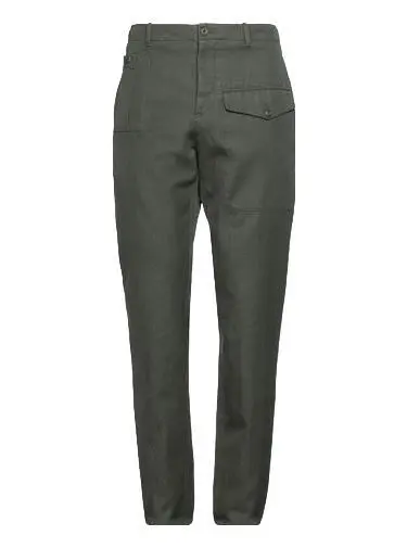 GTA Casual Military Cotton-linen Pants - Green
