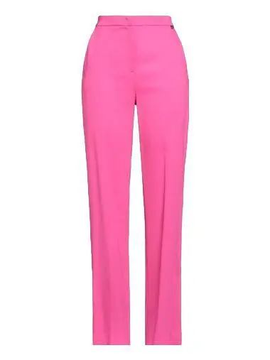 Liu Jo Viscose, Polyester, And Elastane Blend Pants - Fuchsia