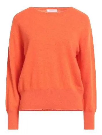 Majestic Filatures Cashmere Crewneck Sweater - Orange