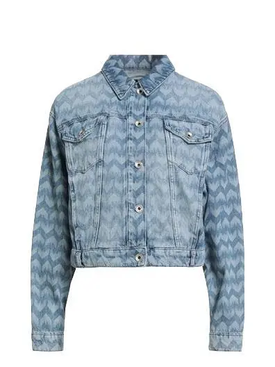 Patrizia Pepe Denim Trucker Jacket - Blue