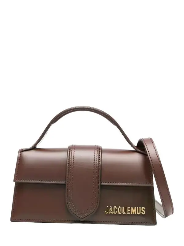 Jacquemus Smooth Cowskin Leather Tote Bag - Brown