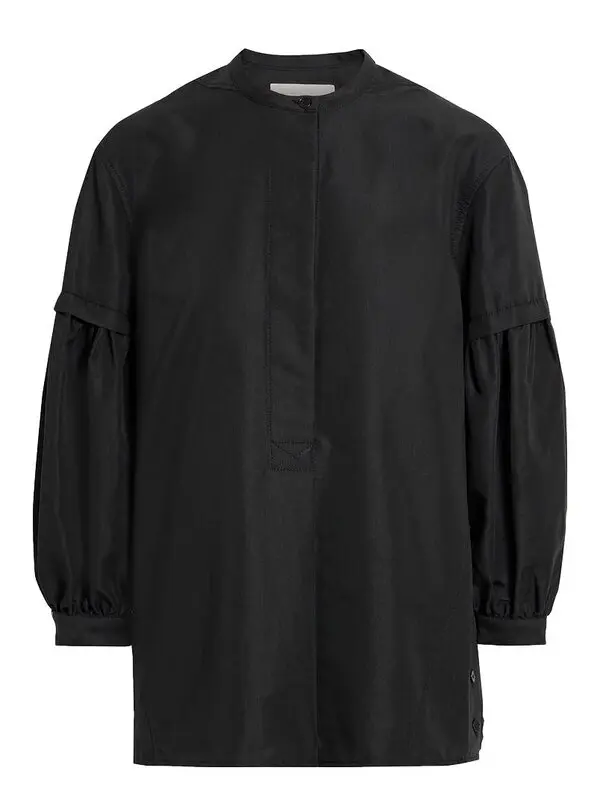 3.1 Phillip Lim Cotton-blend Blouse - Black