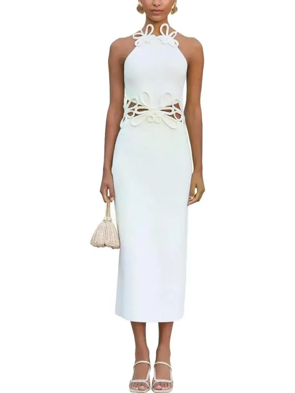 Cult Gaia Jena Midi Dress - White